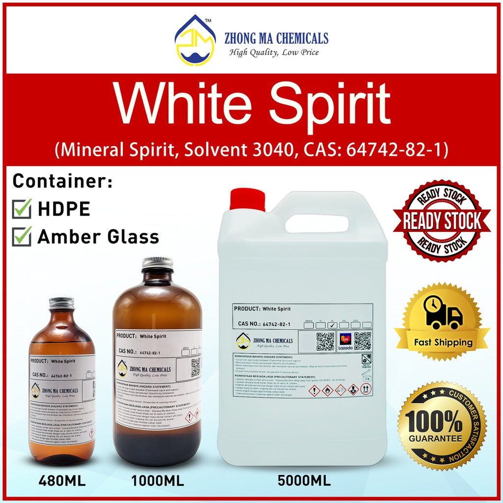 WHITE SPIRIT (SOLVENT 3040) | Zhong Ma Chemicals Malaysia